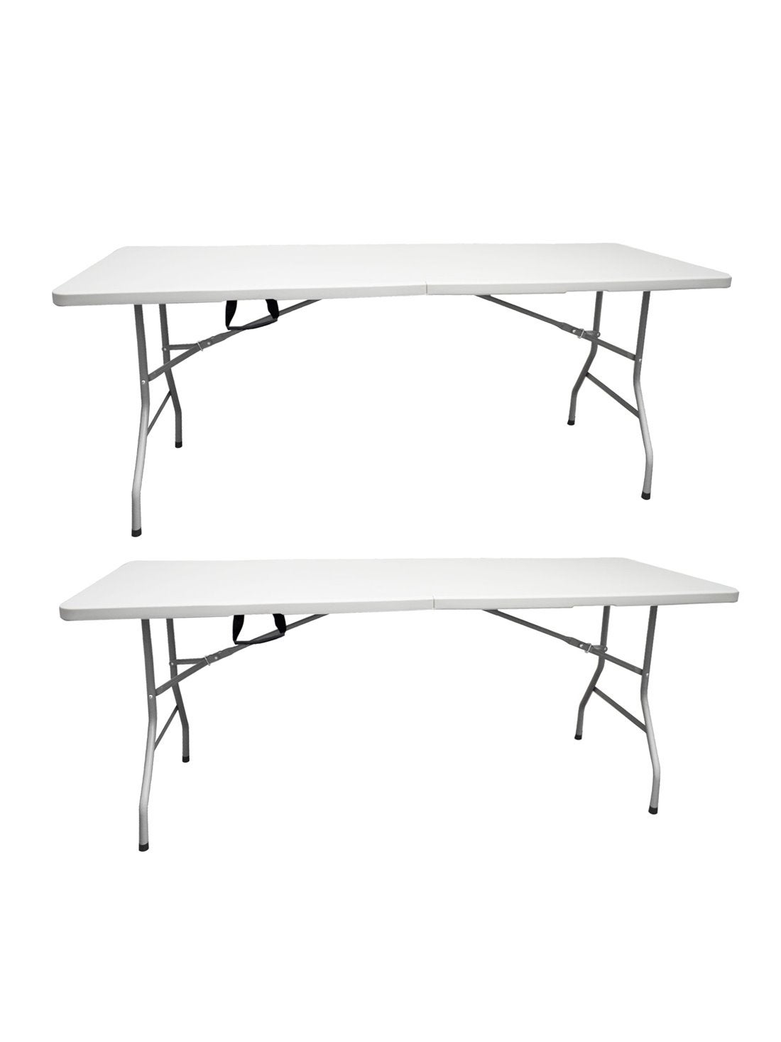 Mesa Plegable Rectangular 180x70x74cm Catering | Mesa Resina con Patas ...