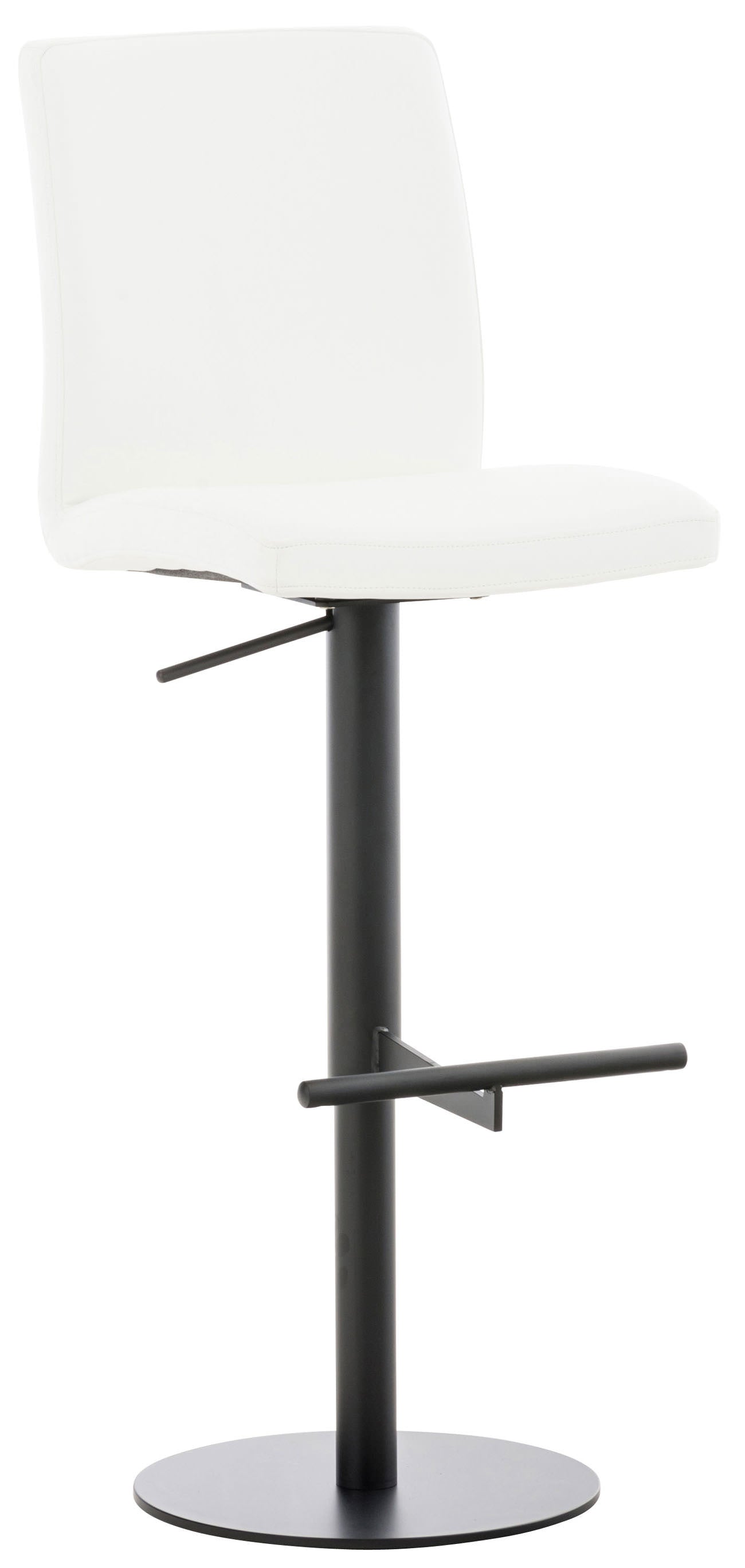 Tabouret de bar x1 réglable en hauteur et pivotant à 360° plateforme ...