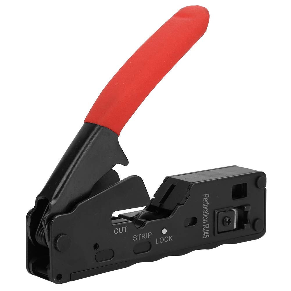 Pelacables de red multifuncional 6P8P, herramienta de crimpado con ...