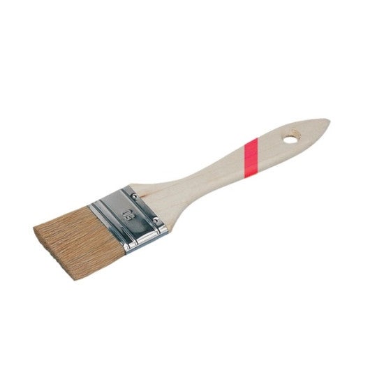 Pinceau plat Éco manche bois FRANPIN NAPOLI n°20 - 1009020 | Bricoman