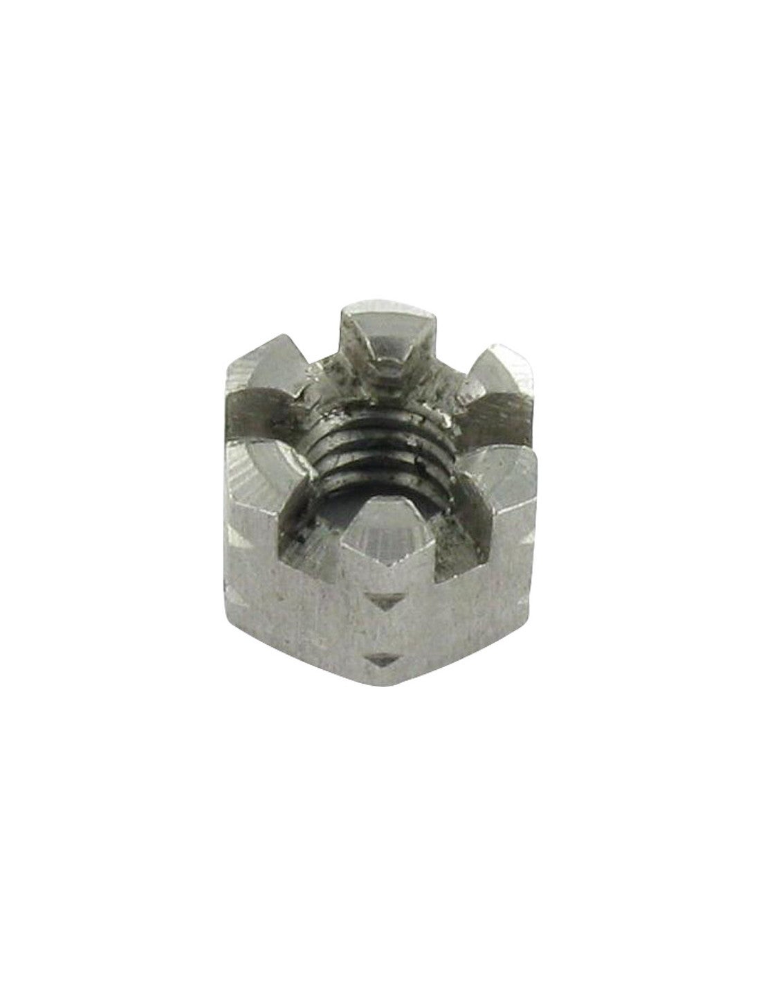 Ecrou Hexagonal à CRENEAUX Inox A4 M14-10 pièces | Leroy Merlin