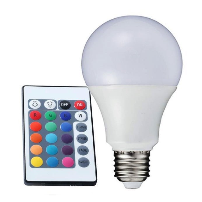 Ampoule E27 LED 5W 220V RGB - SILUMEN | Leroy Merlin