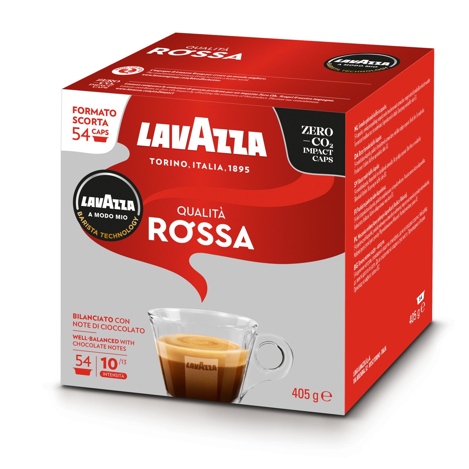Lavazza A Modo Mio Qualità Rossa Confezione da 54 Capsule | Leroy Merlin