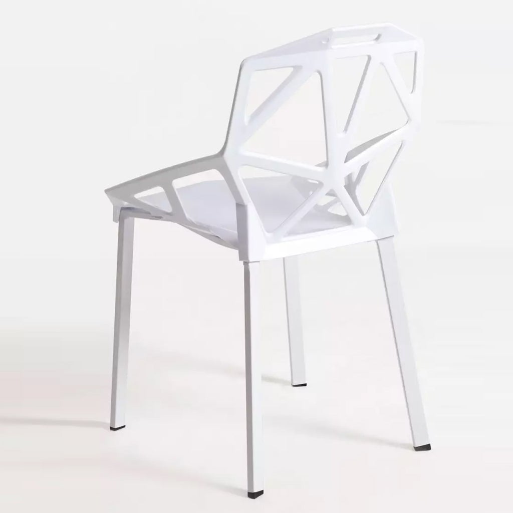 Orion91official - electra chair white polypropylene seat white ...