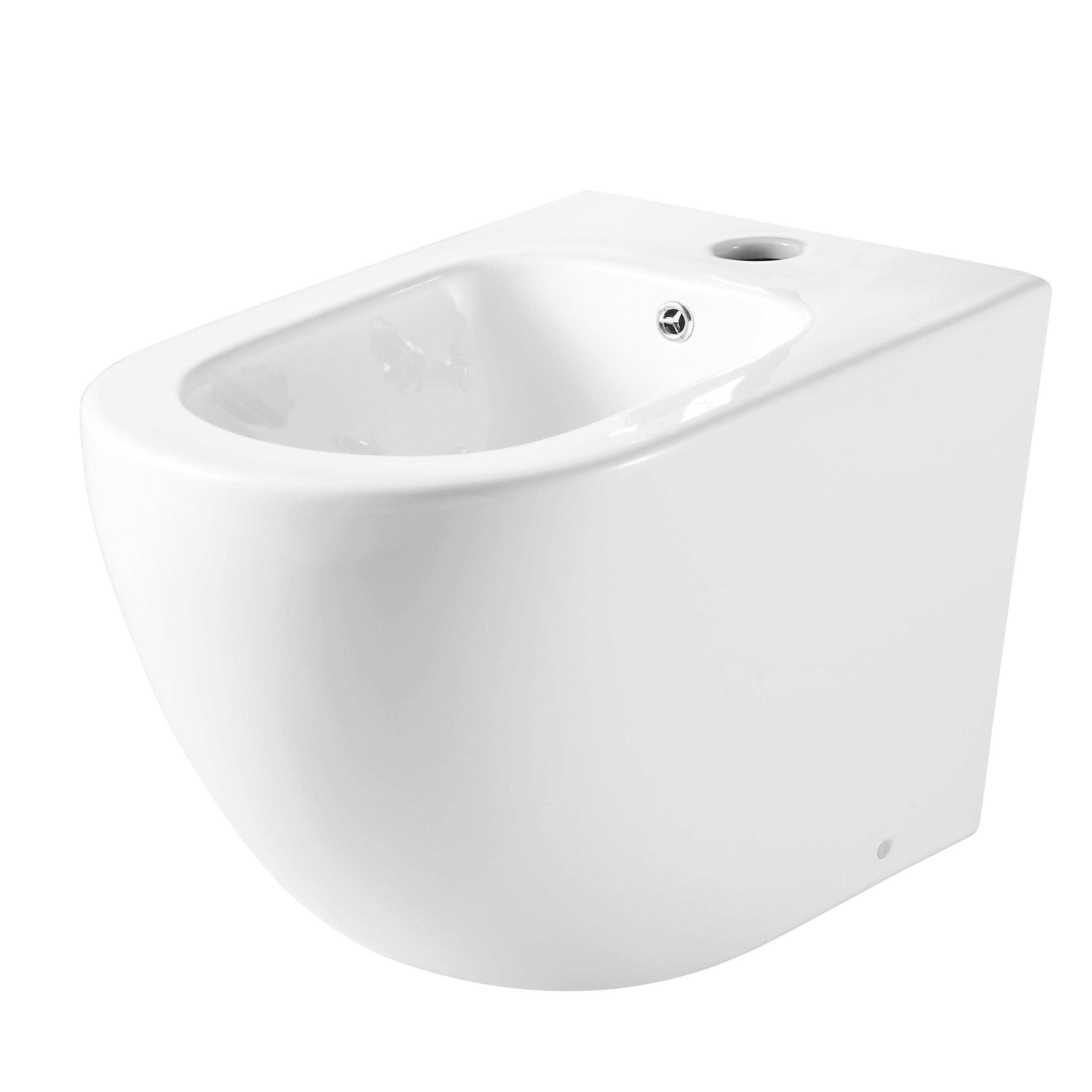 BIDÉ DE CERÁMICA BLANCO| BIDÉ COMPACTO A SUELO | SALIDA A PARED ...