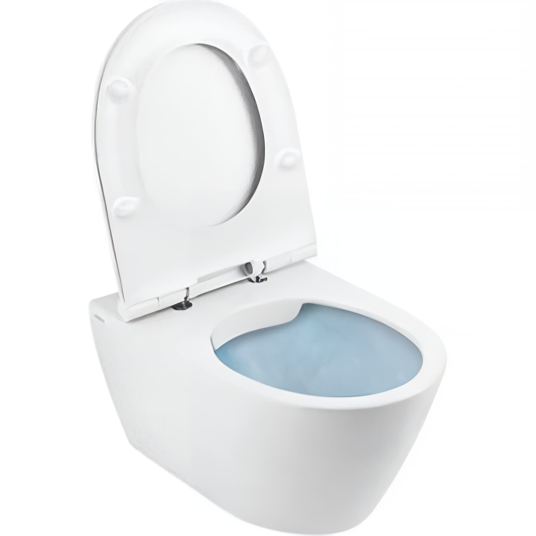 Pack WC suspendu Rimflush 56 Sanlife blanc céramique traditionnelle ...