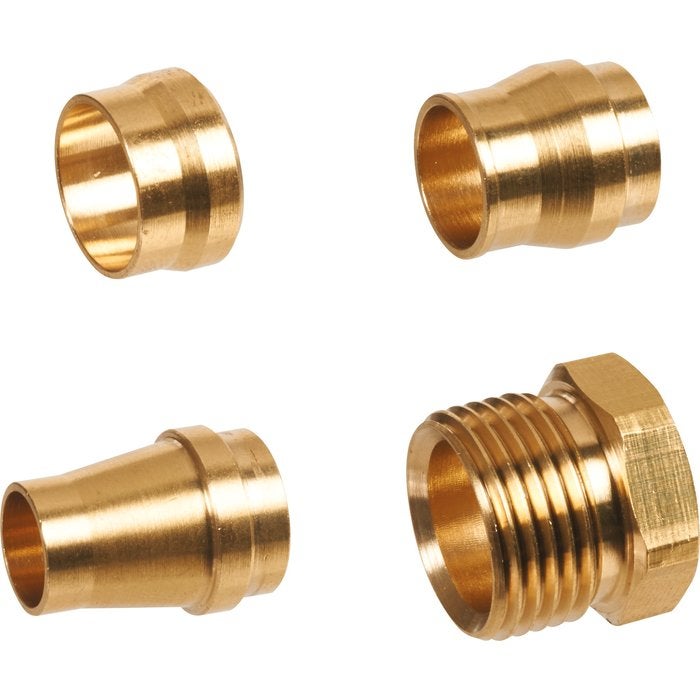 Raccordo ottone/semplice 8-10-12 20412 - AFRISO : 20412 | Leroy Merlin