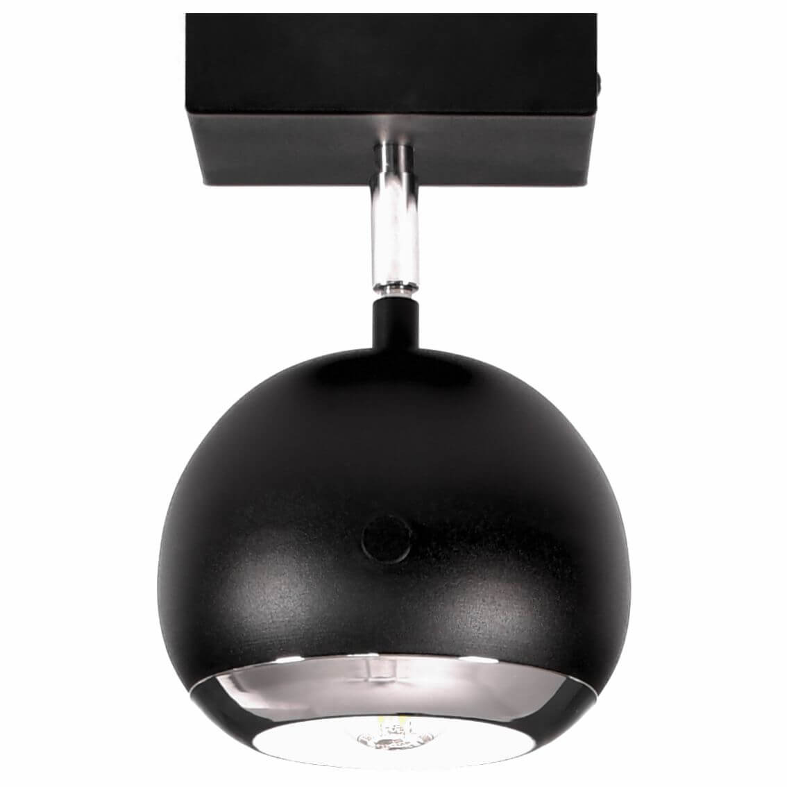 OLAF 1 Spot lumineux noir | Leroy Merlin