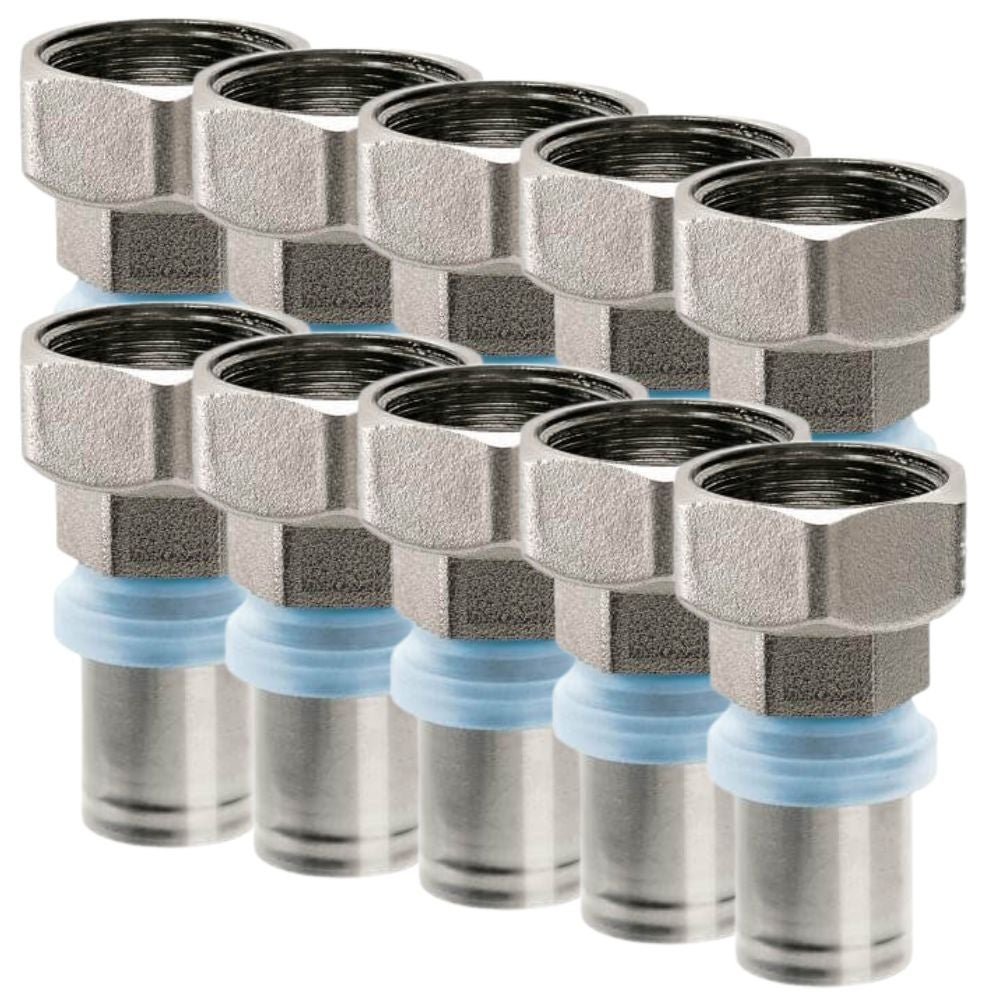 Lot de 10 Raccords Multicouche à sertir Femelle RBM profil TH-H-U-B-F ...