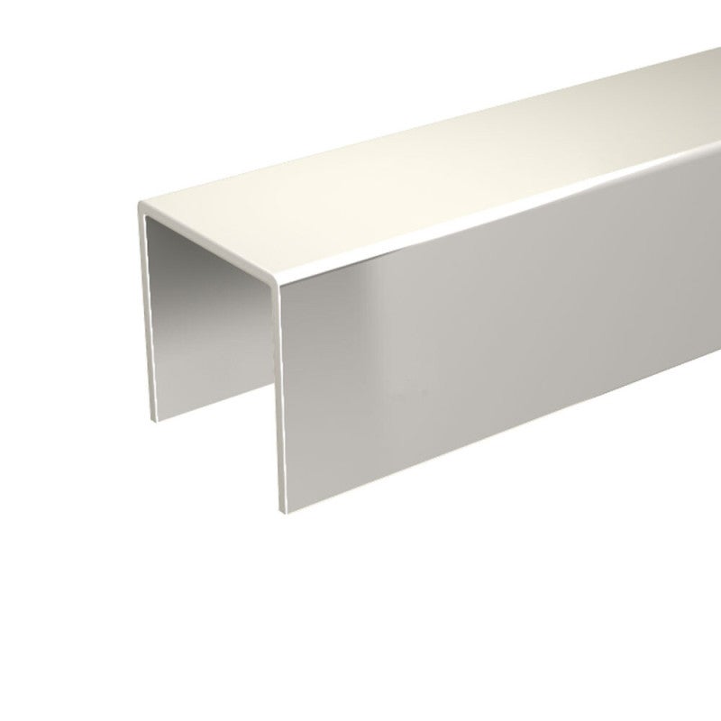 Profil de guidage en U en acier galvanisé 25 x 17 mm - 1,5 m | Leroy Merlin