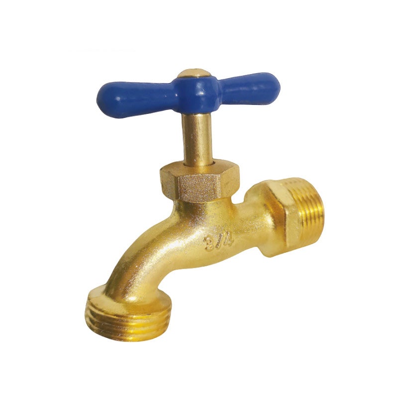 Robinet de jardin en alliage de cuivre galvanisé 3/4, buse de ...