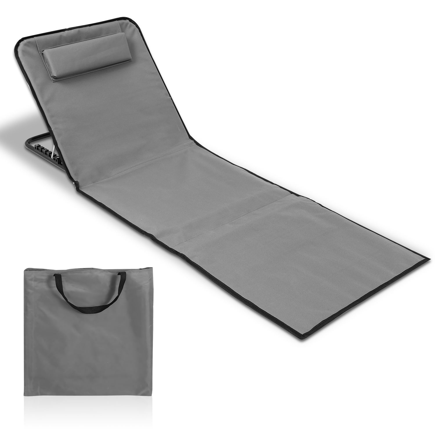 1x colchoneta de playa colchoneta de playa tumbona de playa plegable ...