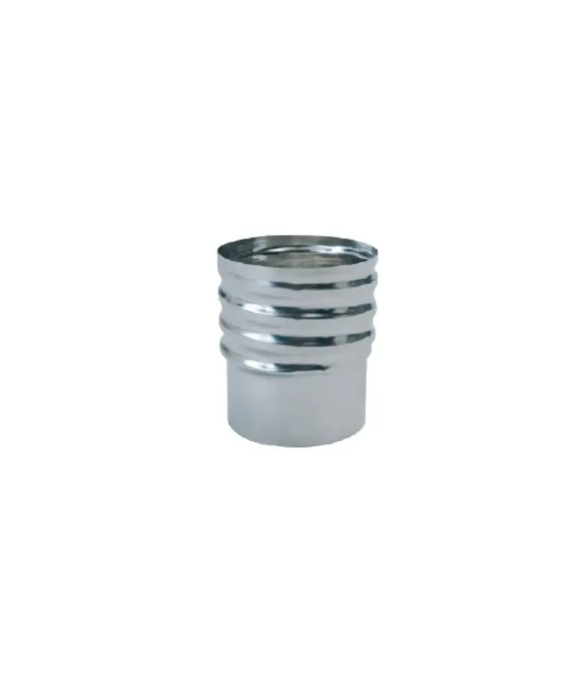 Adaptateur inox à visser sur tubage flexible TEN LISS Ø 121-131 - 881125 - Ten | Leroy Merlin