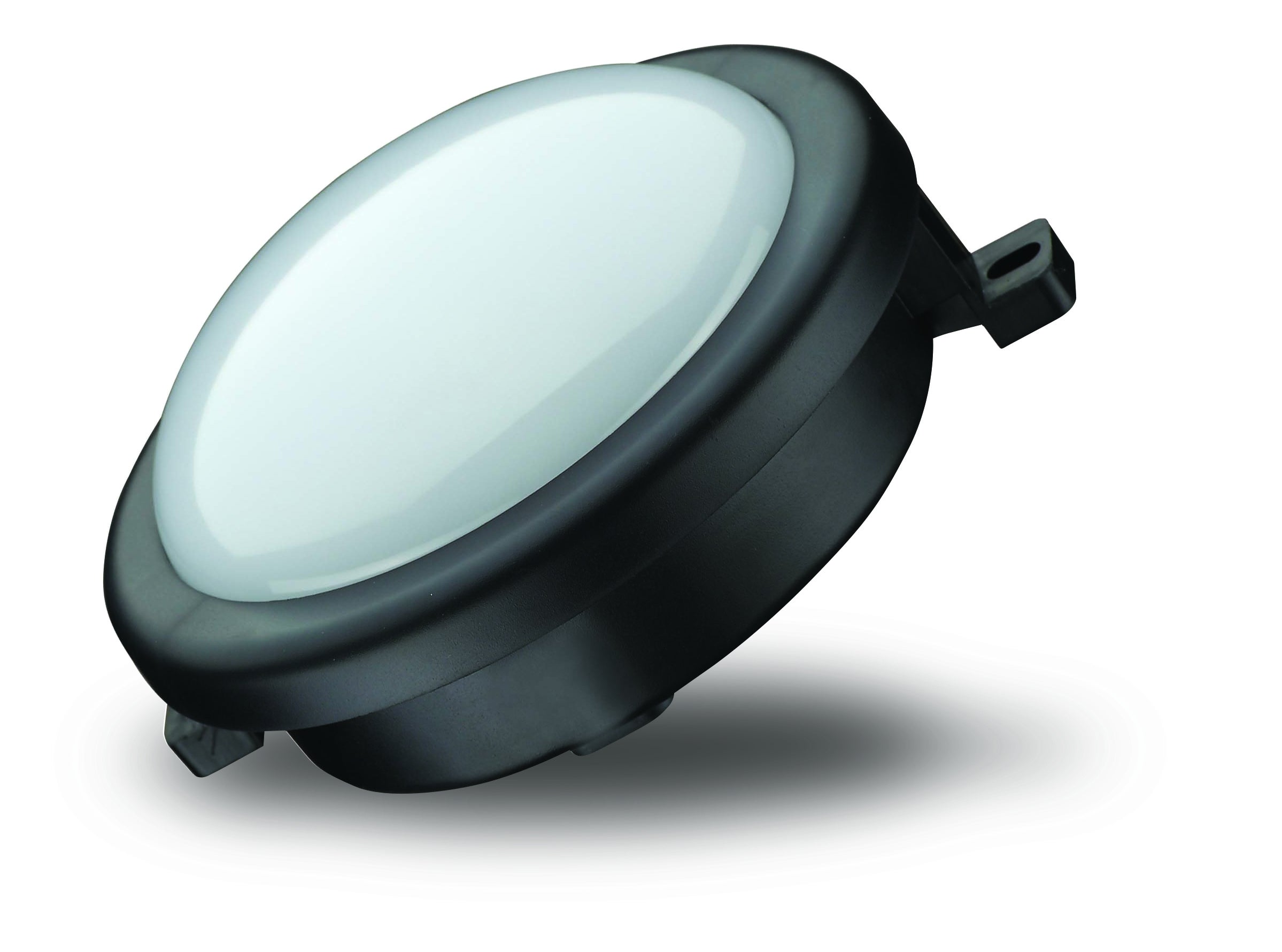 Hublot LED 6W Rond Noir | Leroy Merlin