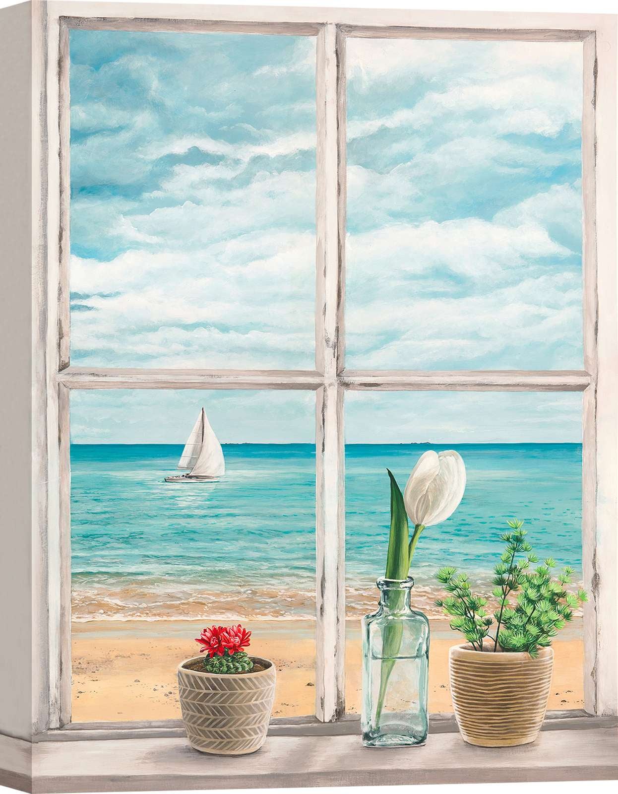 Cuadros para ventanas - impresión sobre lienzo - Remy Dellal, Vista al ...