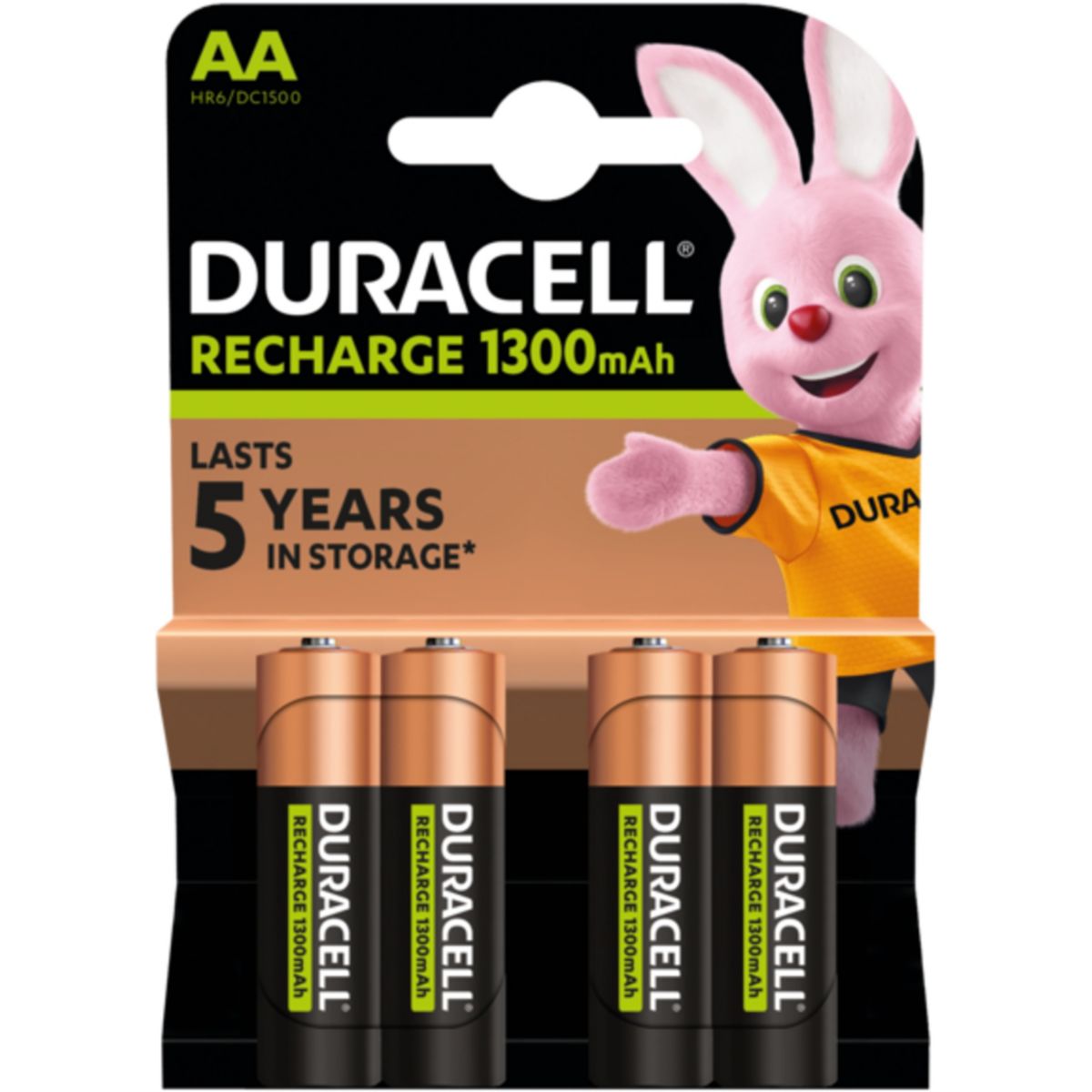 Pile rechargeable DURACELL AA/LR06 PLUS POWER 1300 mAh, x4 | Leroy Merlin
