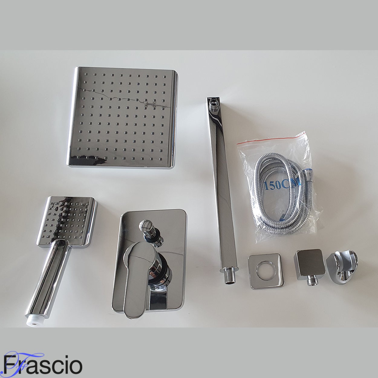 Mitigeur à encastrer avec inverseur complet de douche centrale et ...