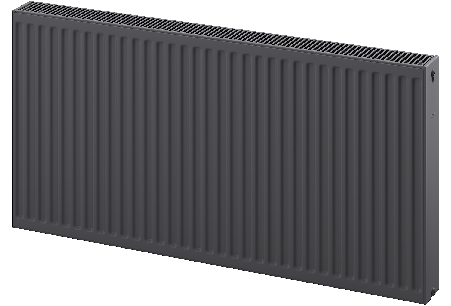 Radiateur à panneaux Mexen C22 500 x 600 mm, raccordement latéral, 855 W, anthracite - W422-050 ...