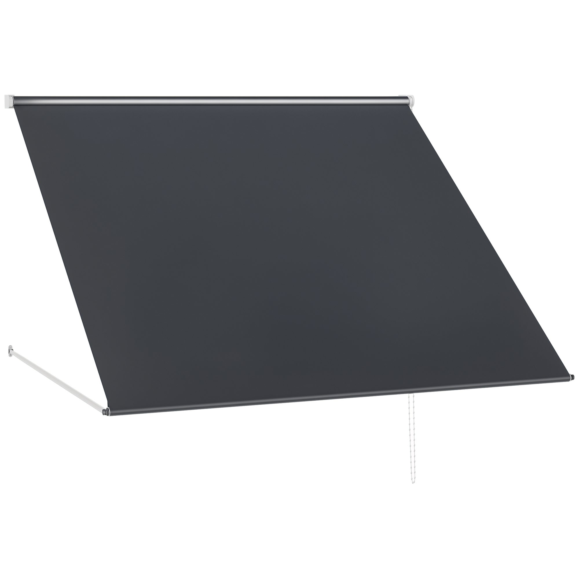 Store extérieur manuel, inclinaison réglable, 150 x 120 cm, protection ...