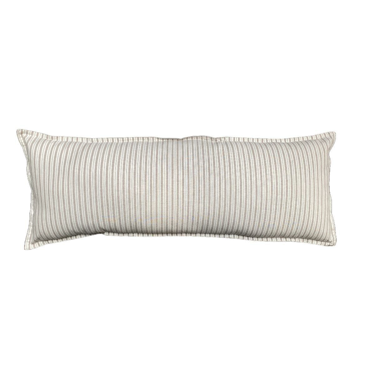 Coussin rectangulaire coton imprimé rayé FRENCH PORT | Leroy Merlin