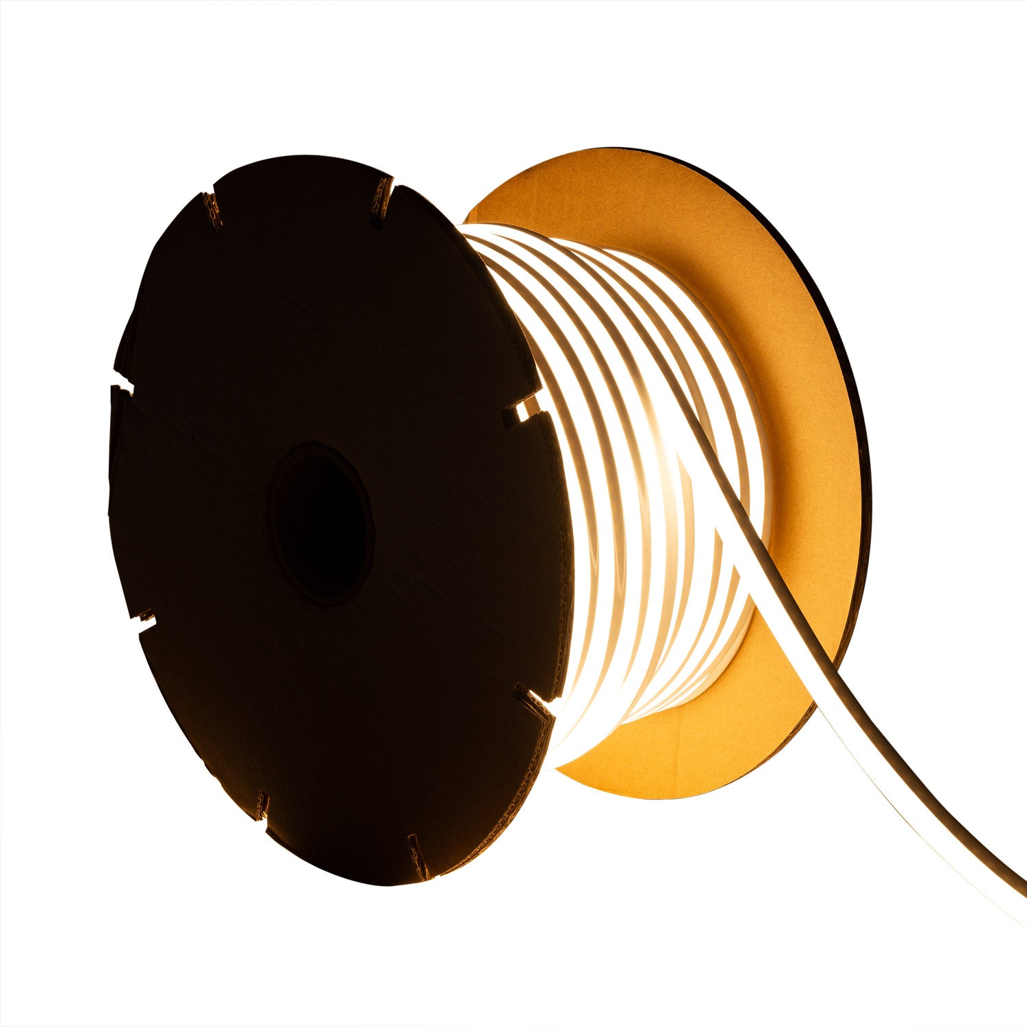 Ruban LED Néon Dimmable 220V BOBINE 50m SFLEX8 8W/m Coupe 100cm IP65 ...