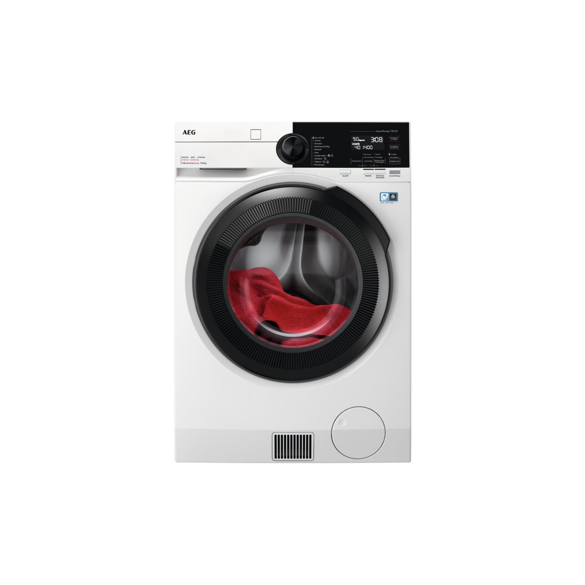 AEG Series 9000 LWR9E964MB machine à laver avec sèche linge Pose libre ...