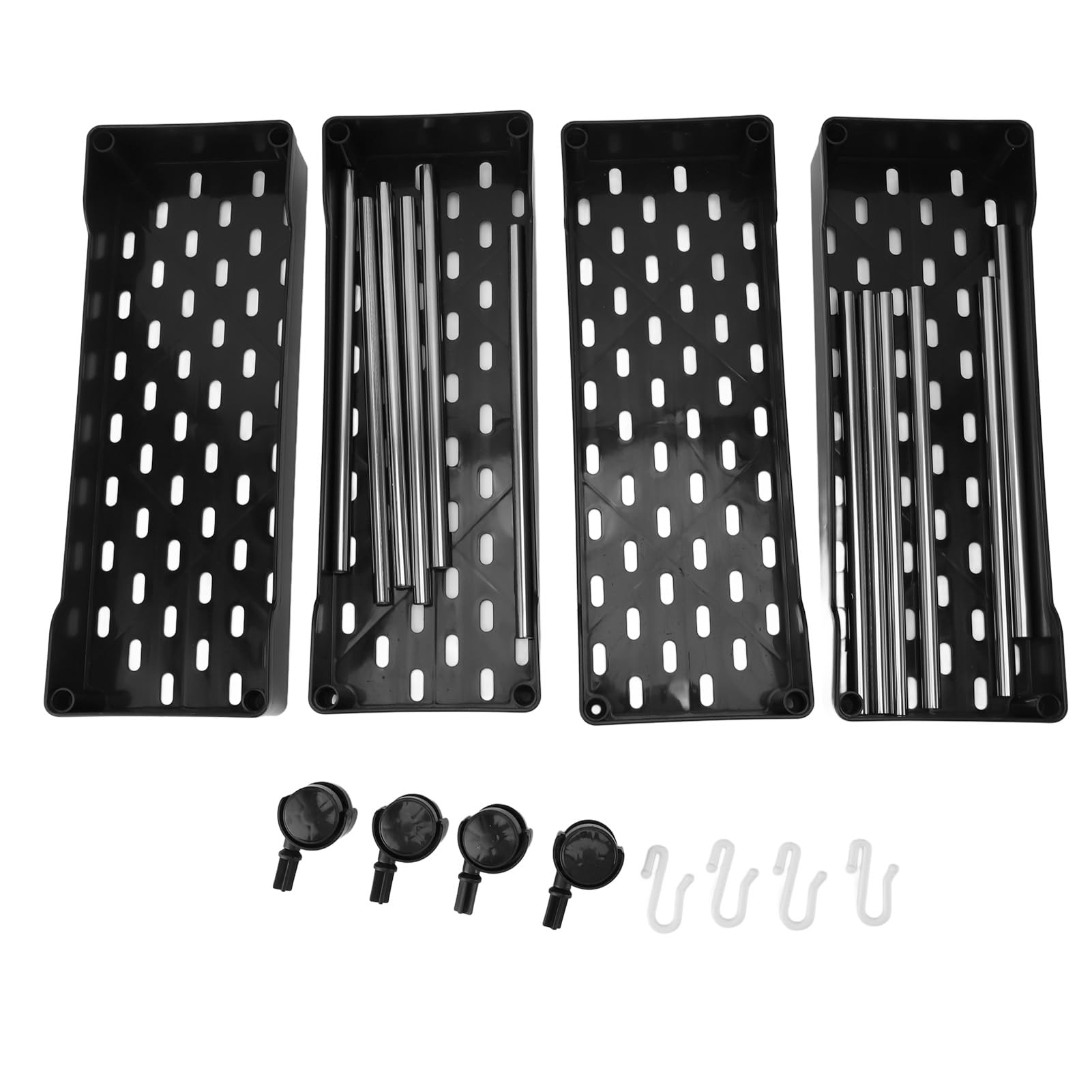 Chariot de rangement à roulettes mince, organisateur de salle de bain à ...