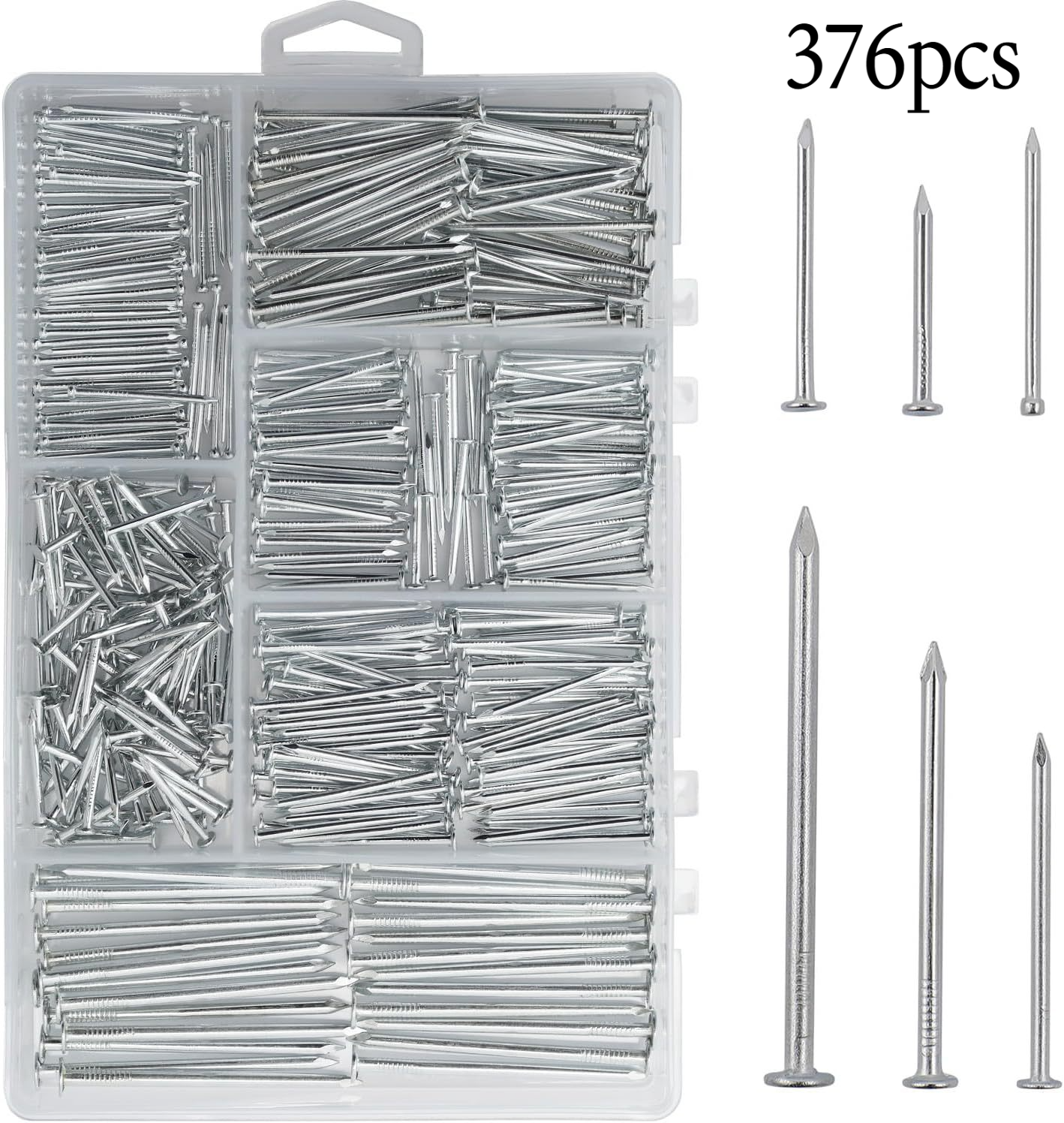 Ensemble de 376 petits clous métalliques aux normes impériales, kit ...