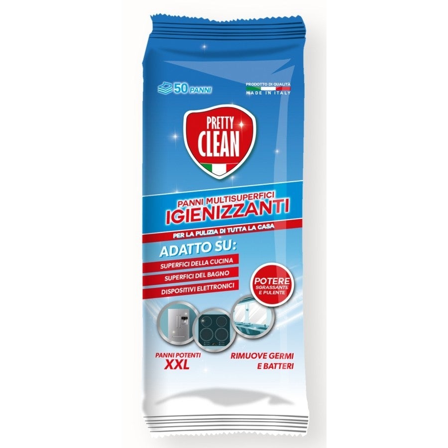 Toallitas desinfectantes Pretty Clean Home (50 toallitas XXL) | Leroy ...