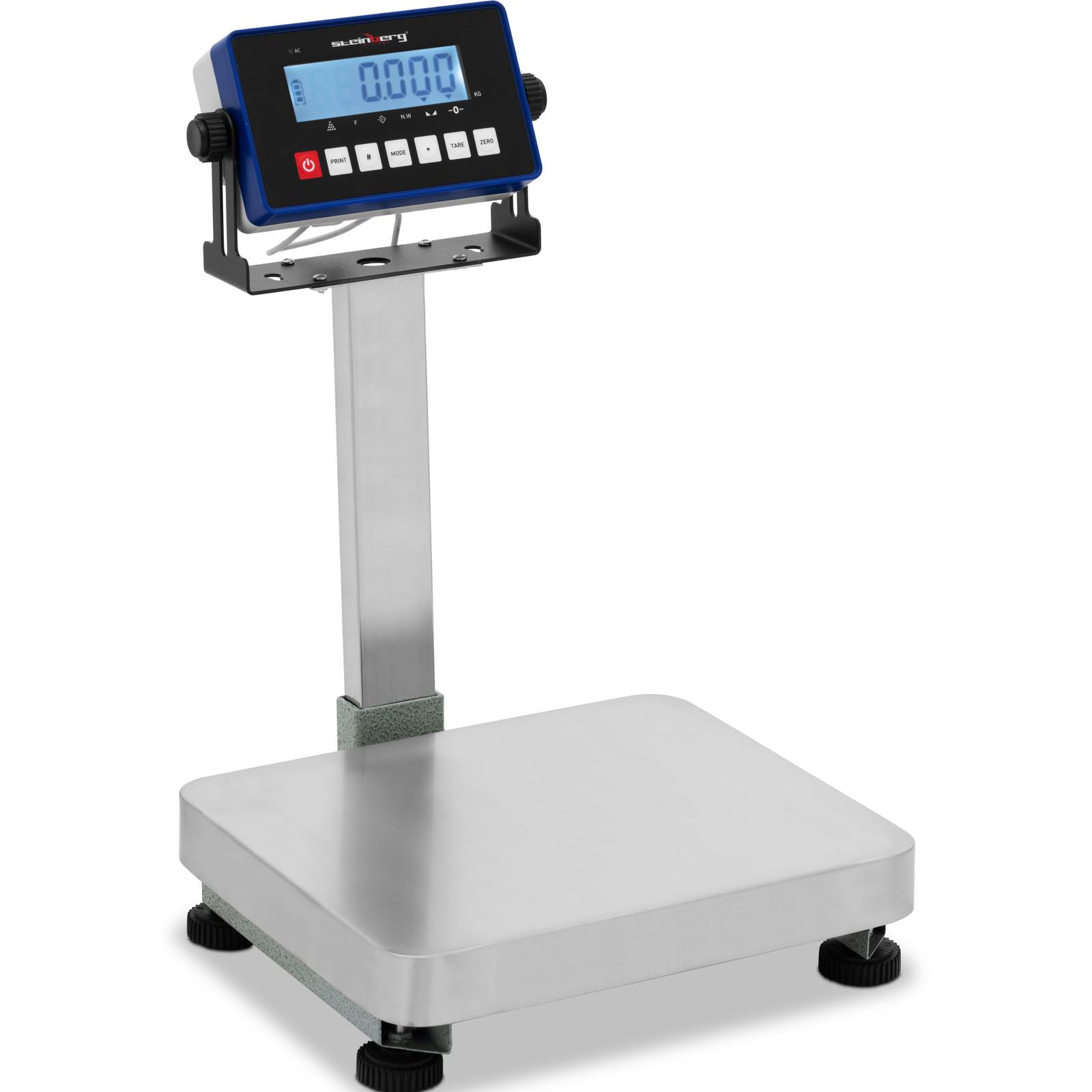 Balanza de control - 60 kg / 7 g - 29 x 34 cm - pantalla elevada LCD ...