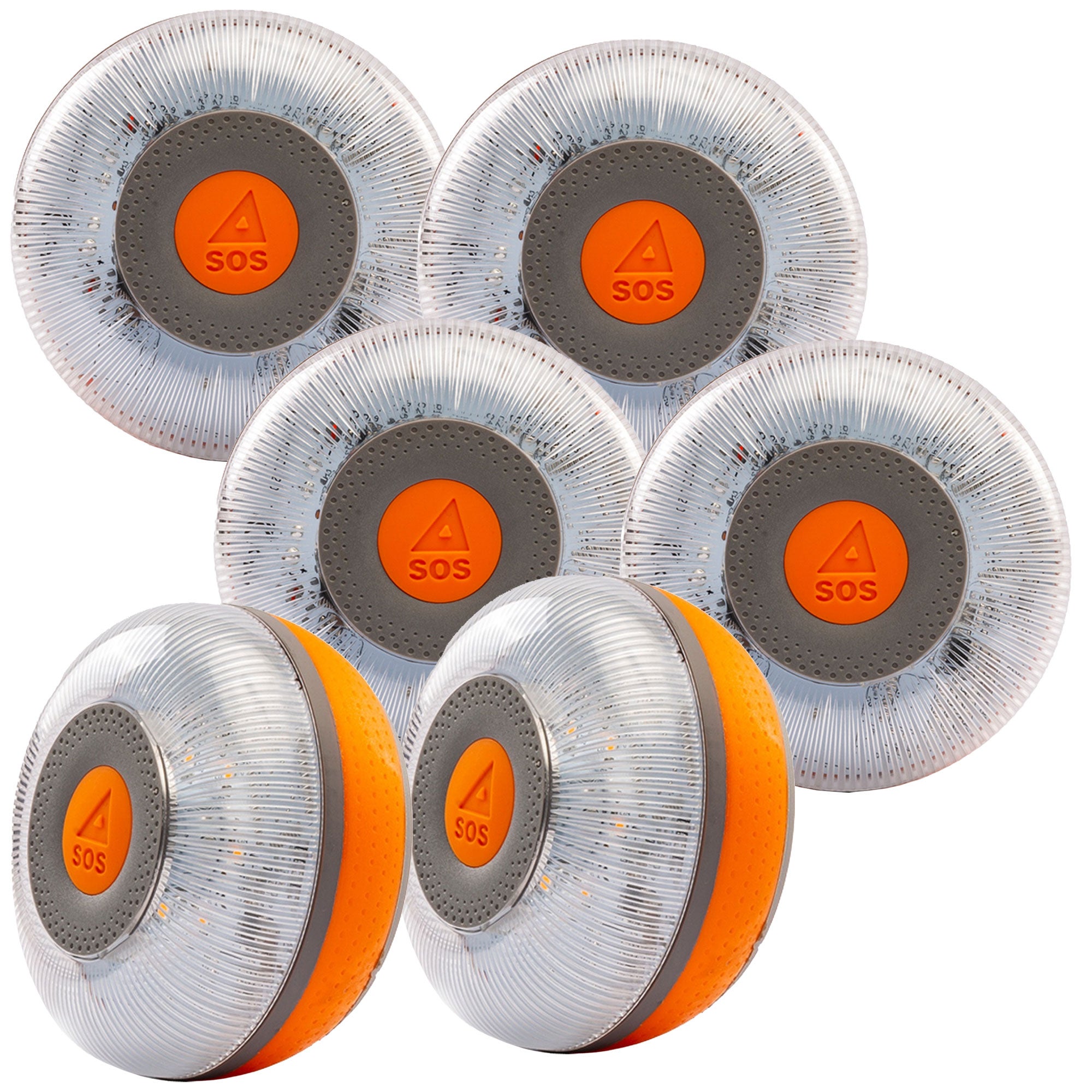 FlashLED SOS 6 unités Emergency Light V16 Connected Homologated, DGT ...