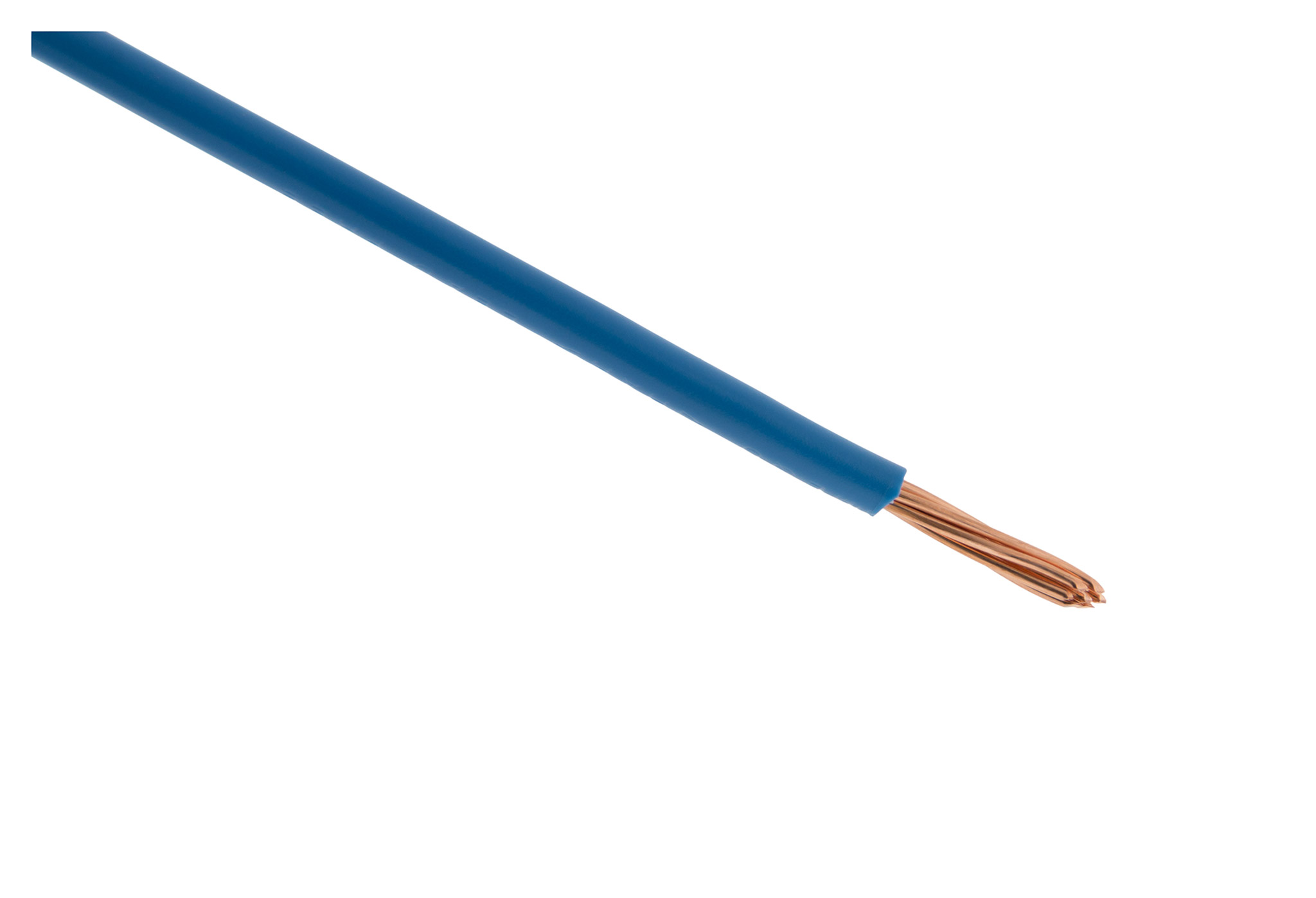 Câble d'alimentation électrique H07V-R 6mm² Bleu - 300m - Zenitech | Bricoman