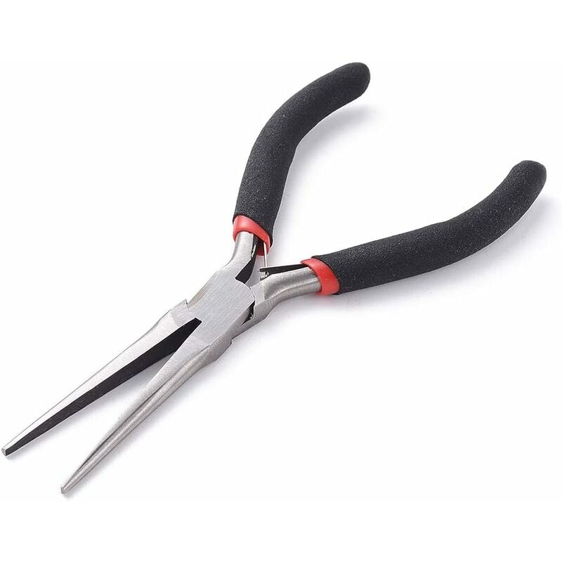Pince plate en acier trempé au carbone - 4.5inch - Pince à long bec ...