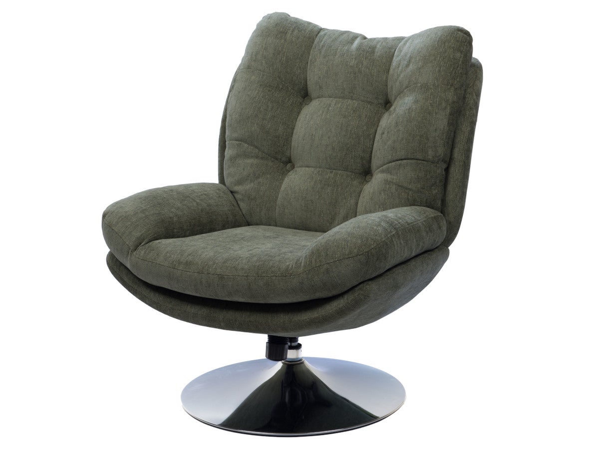 Fauteuil pivotant Magnum Vert - Amadeus | Leroy Merlin