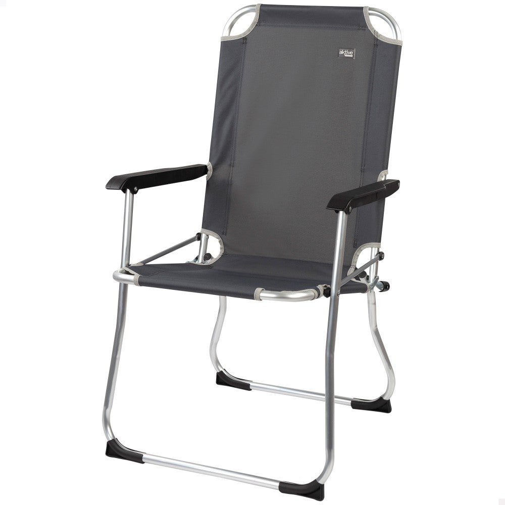 Chaise pliante fixe en aluminium Aktive Camping | Leroy Merlin
