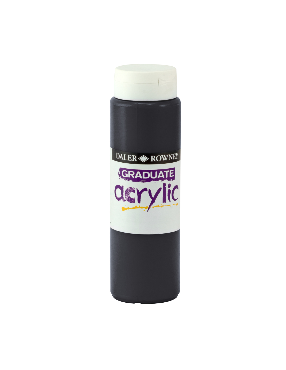 Peinture Acrylique Graduate Daler Rowny 500 Ml(032 PEARL BLACK / NEGRO ...
