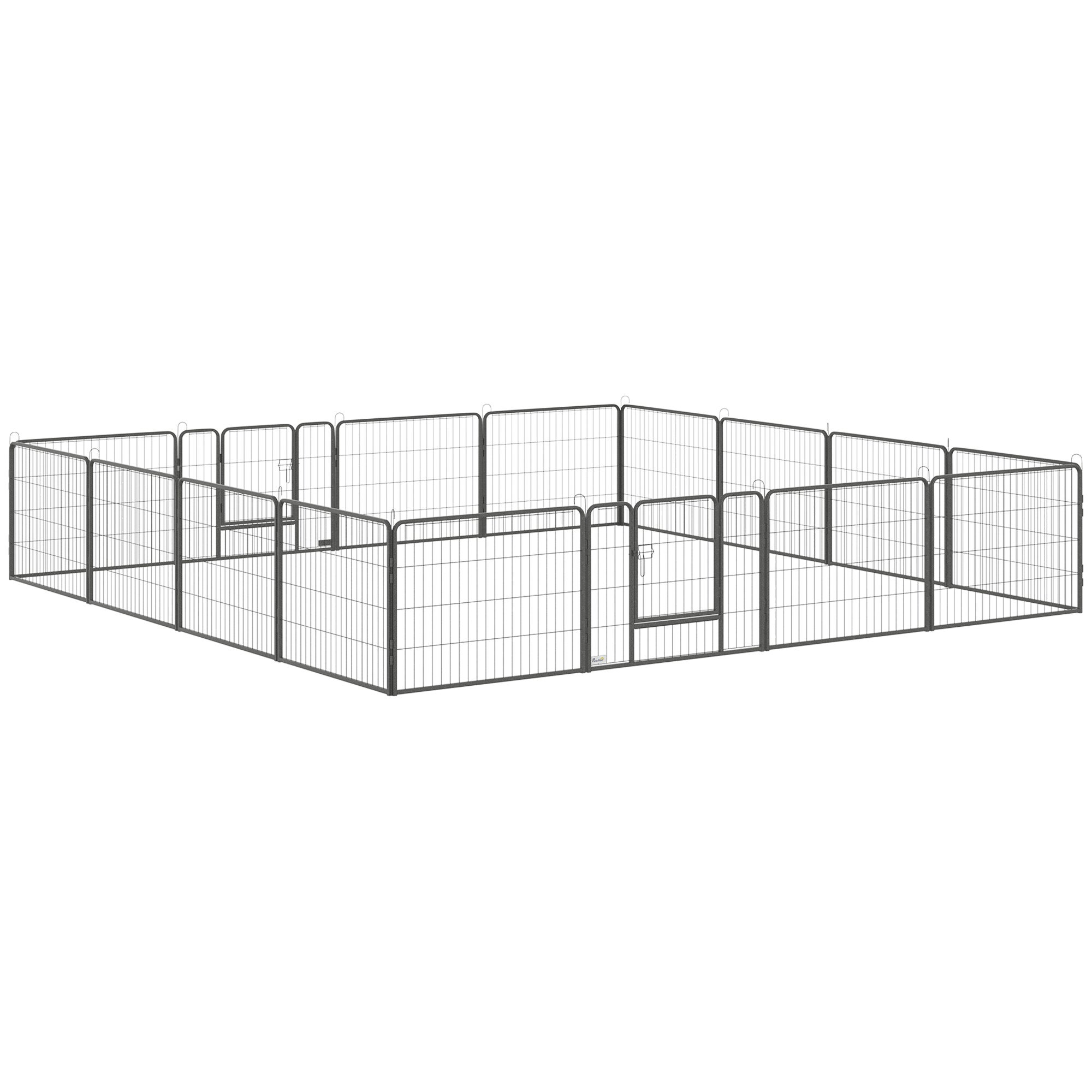 Parc pour chiots , 16 compartiments, 60 cm de hauteur, enclos pour ...