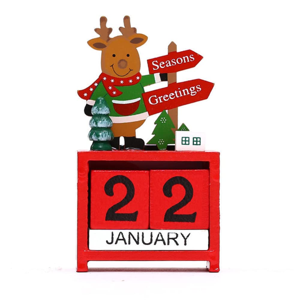 Calendrier de l'Avent de Noël Compte à rebours Jours avant Noël Compte ...
