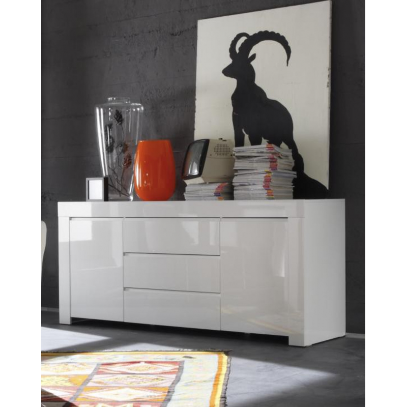 Buffet-Bahut Design 2 portes/3 tiroirs DIVANO | Leroy Merlin