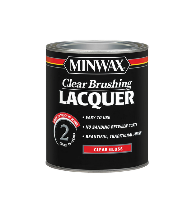 MINWAX CLEAR BRUSHING LACQUER 946 ml SATIN lakier politura - Leroy Merlin