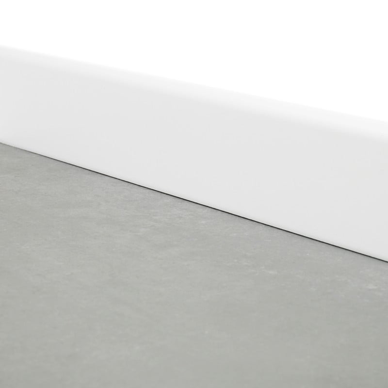 Rodapié Blanco Mate Porcelanico | Leroy Merlin