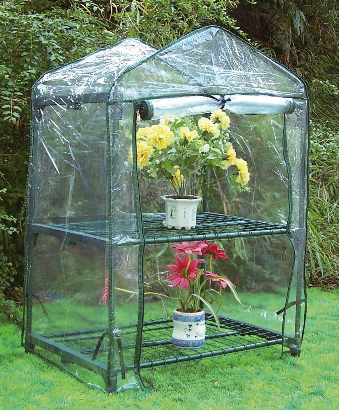 Invernadero PVC 2 Estantes 90x68x49 cm | Leroy Merlin