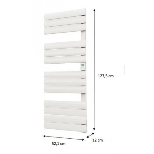 DX 951175 - Sèche-Serviette électrique sec aluminium à barres plates ...