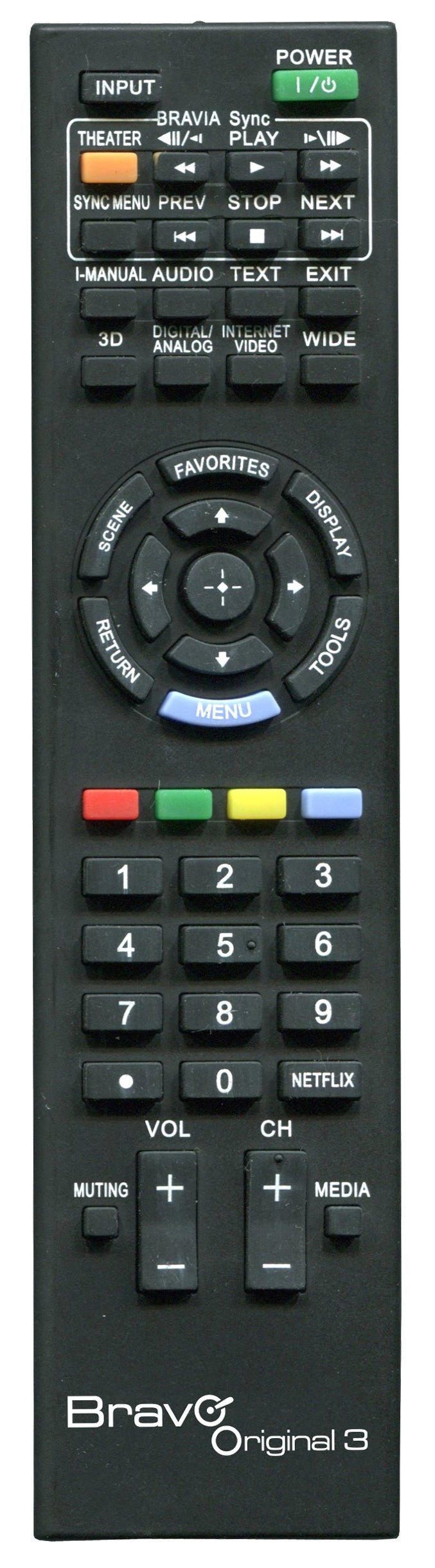 Control Remoto Original Sony Bravo 3 para TV | Leroy Merlin