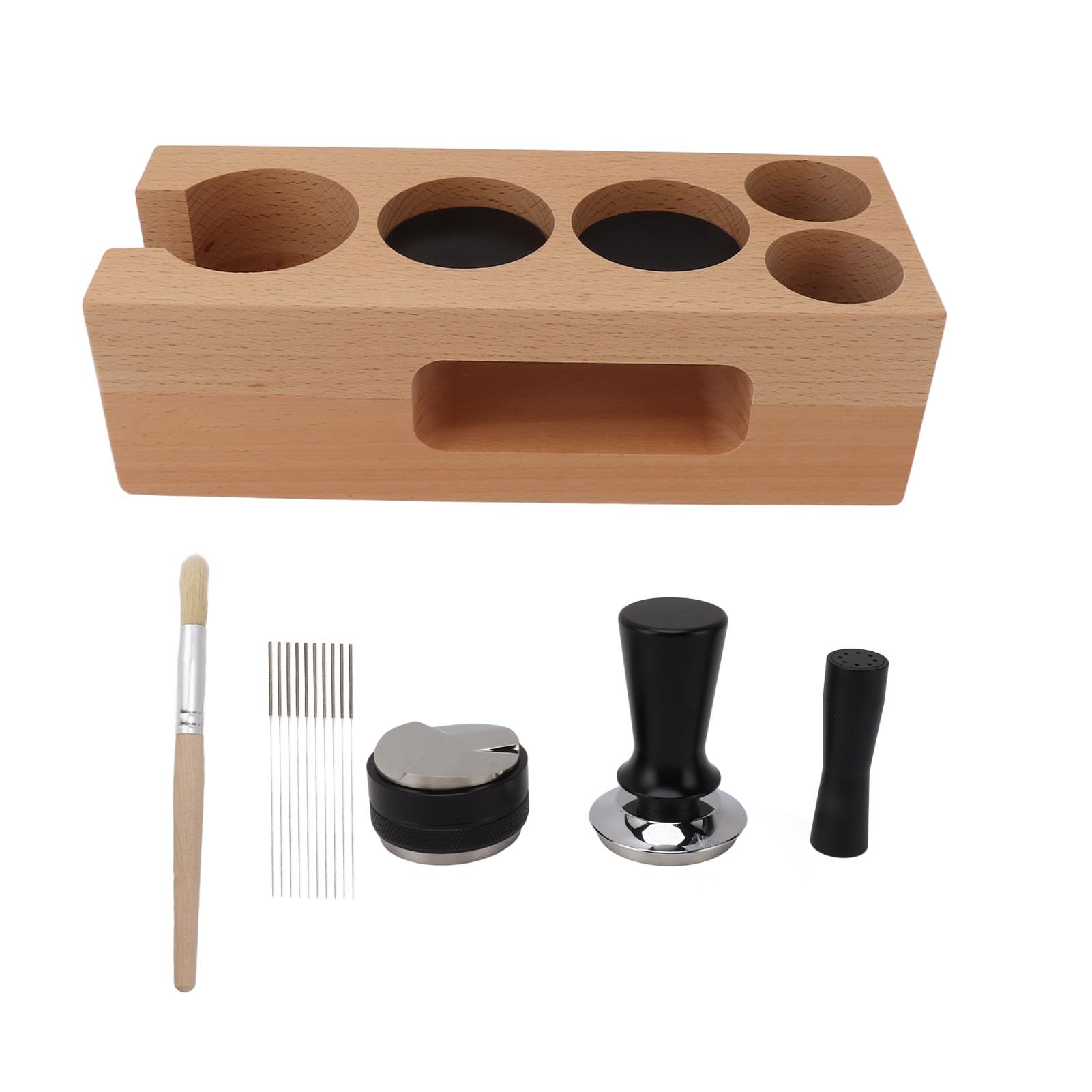 Station de bourrage, station de bourrage de café en bois avec agitateur ...