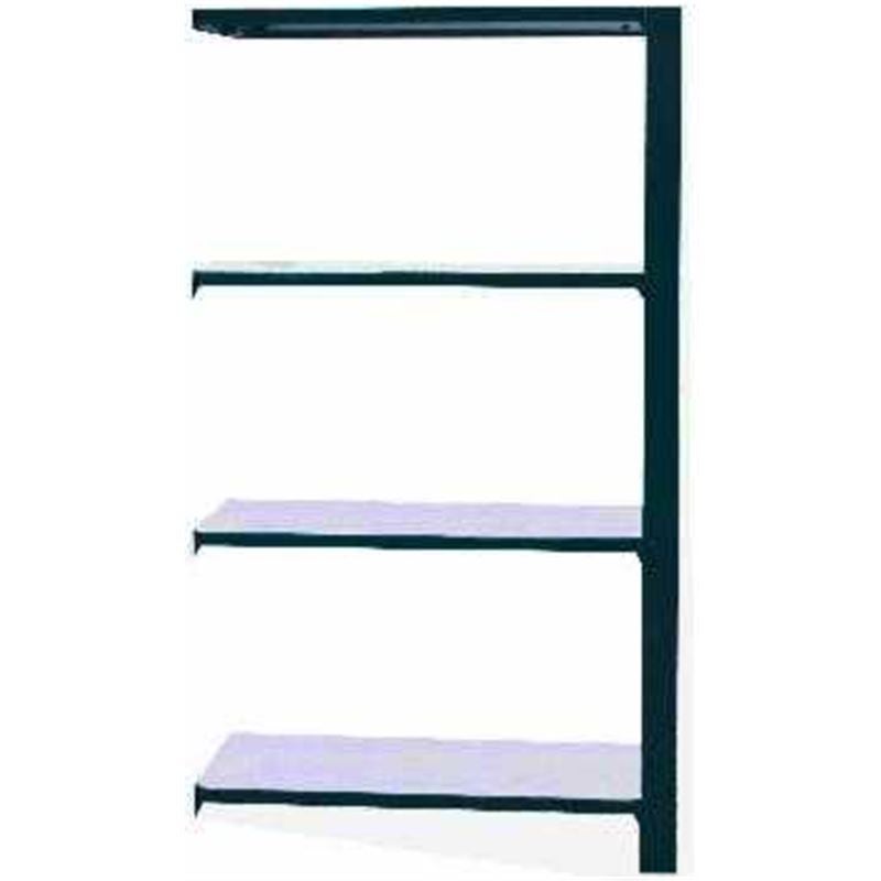 Estanteria OFFICLICK 4/300 METAL A.M. ANTRACITA/BLANCO - 8425437103599 - Simon Rack | Leroy Merlin