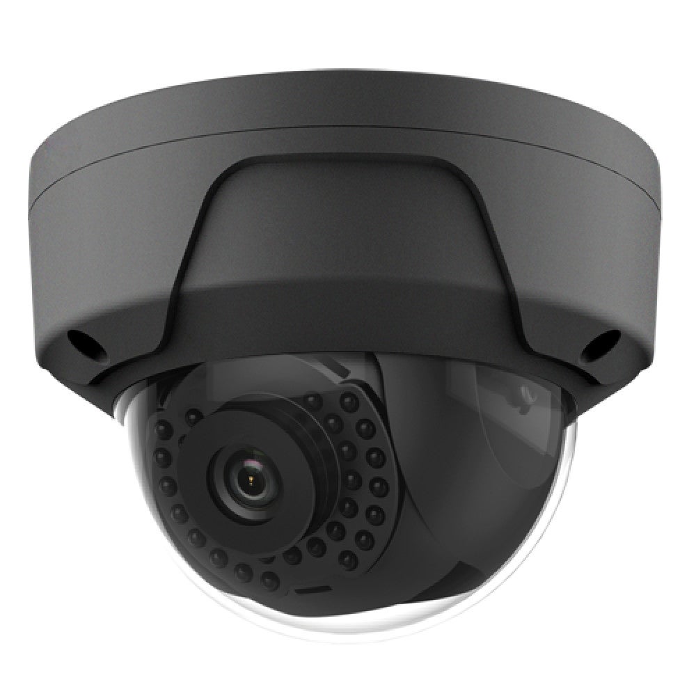 Caméra IP dôme POE H265 2Mpx couleur anthracite - Safire | Leroy Merlin