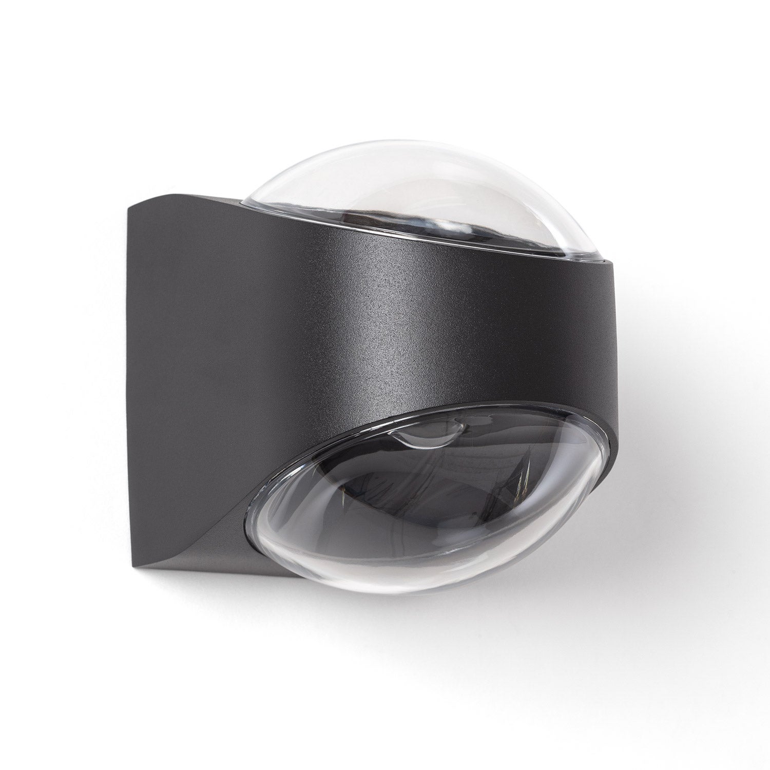 Ledkia Aplique de Pared Exterior LED 12W Aluminio Iluminción Doble Cara ...