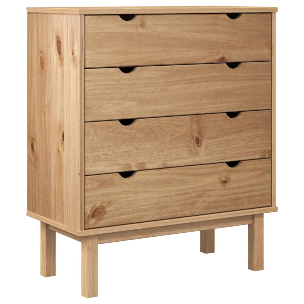 Commode | Armoire de rangement OTTA 76 | 5x39 | 5x90 cm Bois de pin ...