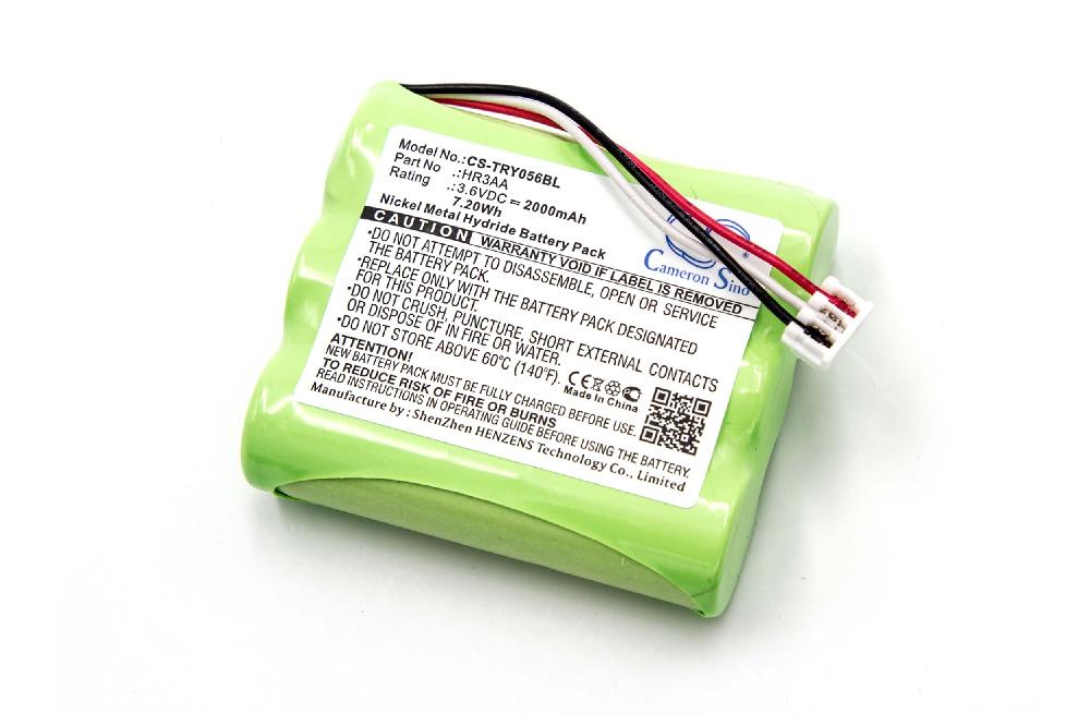 Vhbw Batterie compatible avec Tyro TY 55.00.56 télécommande remote ...